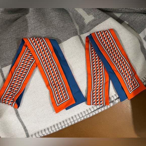 Fendi | Accessories | Fendi Twilly Wrappy Silk Scarf Set | Poshmark